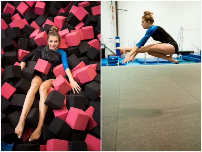 Gymnastics Senior Pictures | Colorado Portrait Photographer