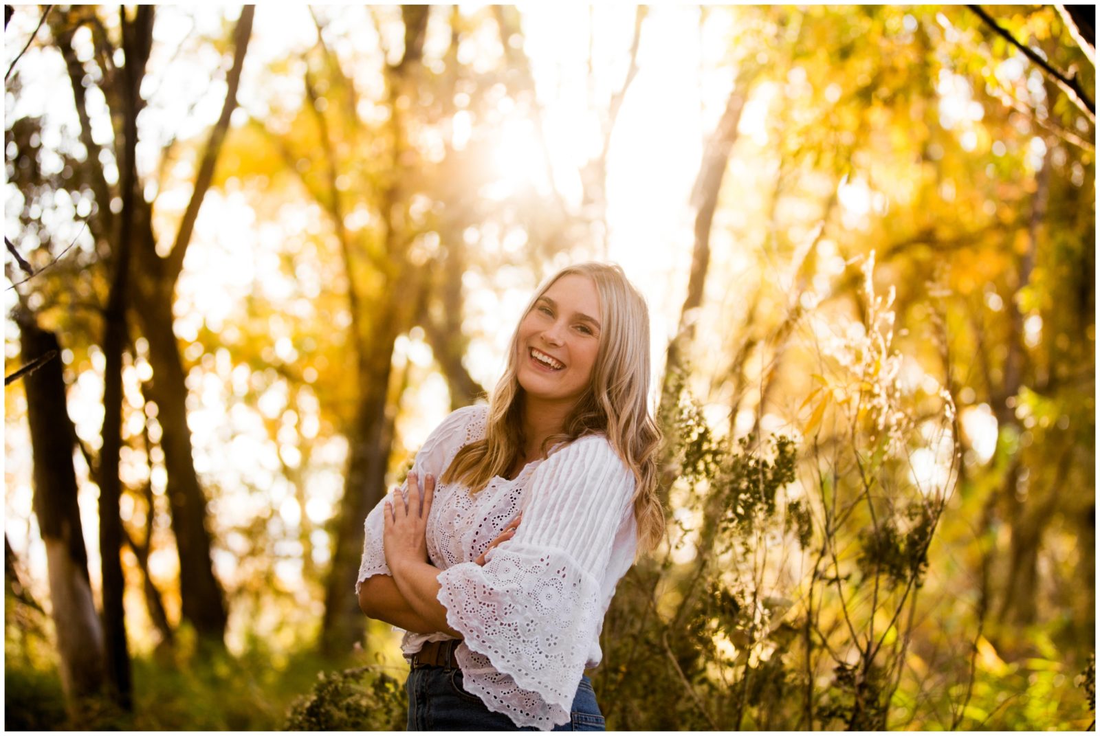 Longmont CO Senior Portraits | Golden Ponds Nature Area