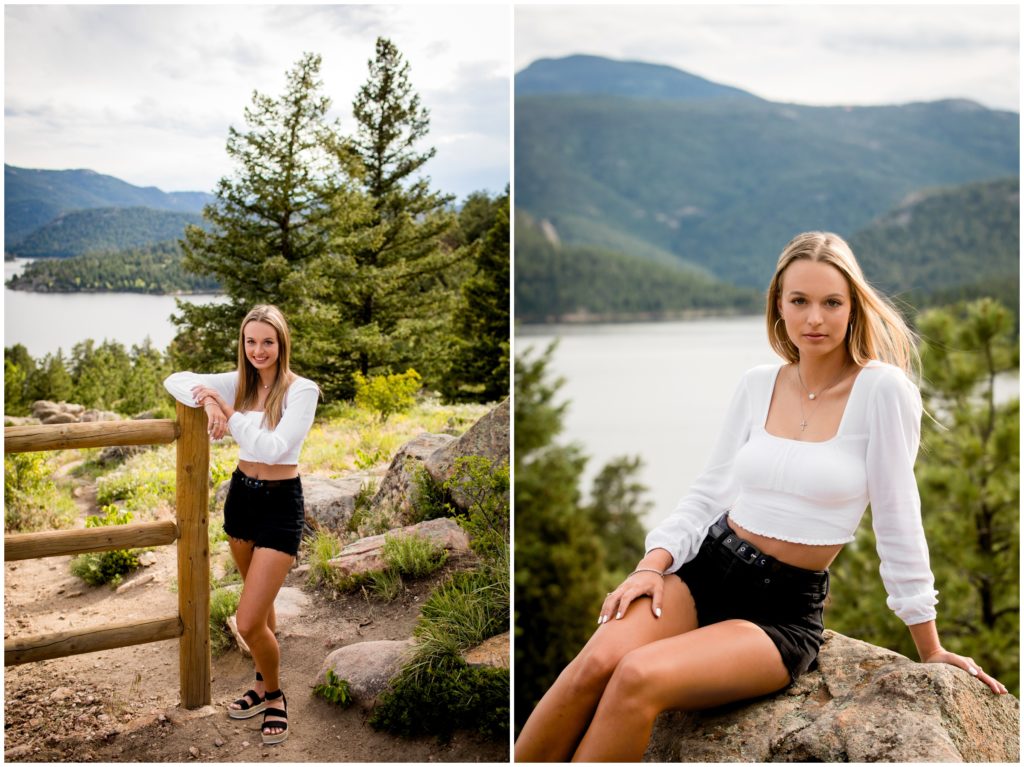 Boulder Colorado Senior Photography | Lost Gulch Lookout