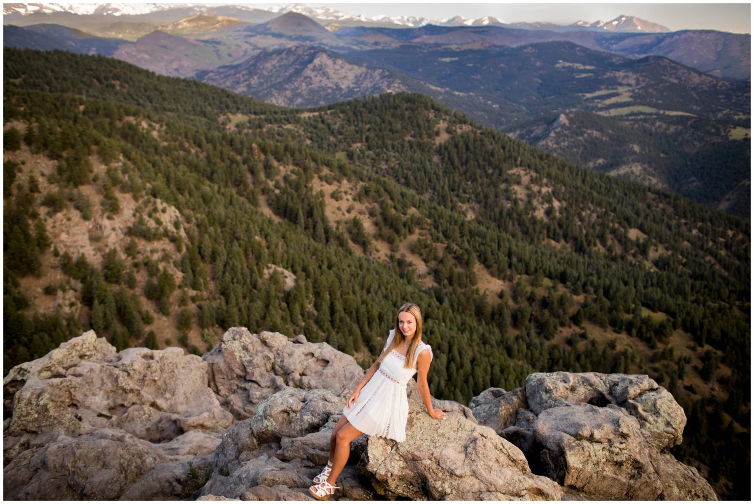 Boulder Colorado Senior Photography | Lost Gulch Lookout