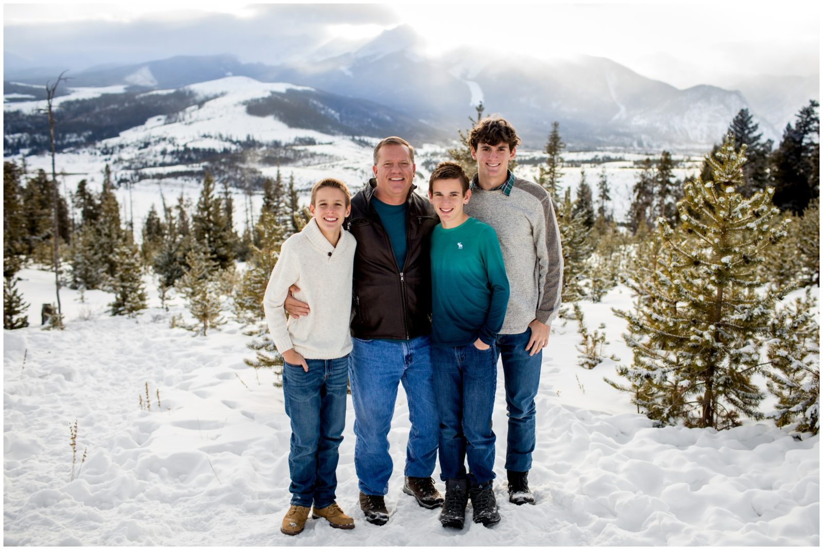 Colorado Winter Family Photos | Breckenridge Photographer