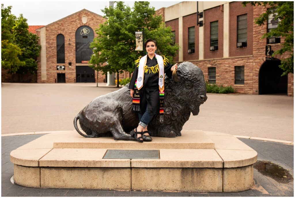 CU Boulder Graduation Portraits | Colorado College Senior Photos