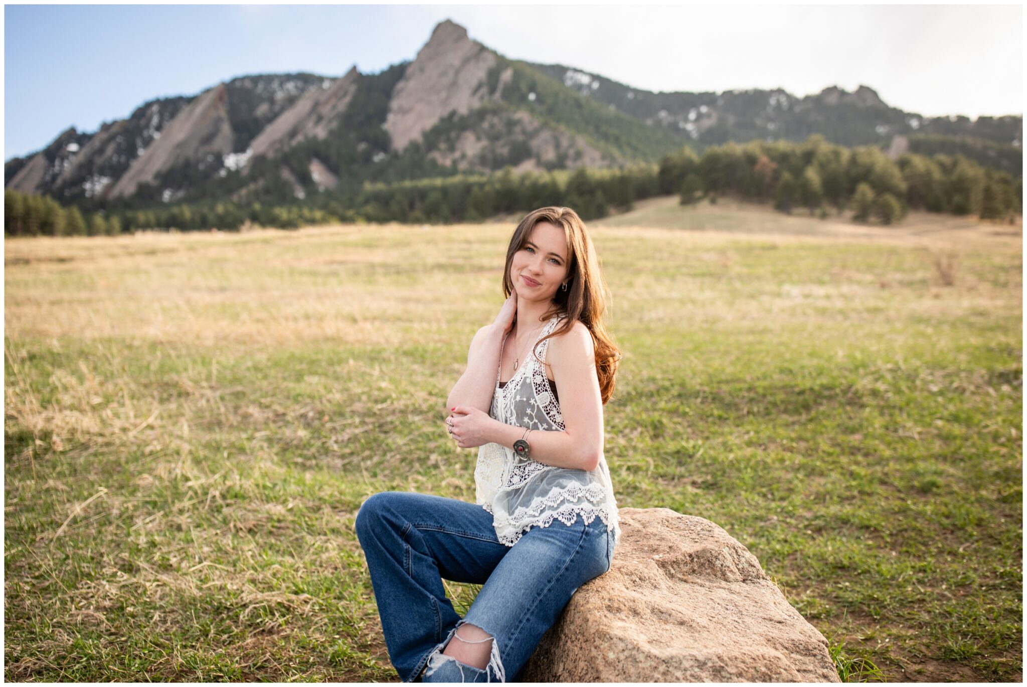 CU Boulder College Senior Photos | Chautauqua Park Colorado